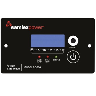 Definitive Technology Group RC-300-REMOTE Samlex America Inverter ...