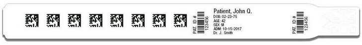 PDC 7411C-11-PDO ScanBand DR Thermal Patient ID Wristband, Adult, 1 ...