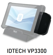 Touch Dynamic Quest VIII Tablet C-QVIII-VP3300 8" ID TECH VP3300 3IN1 ...