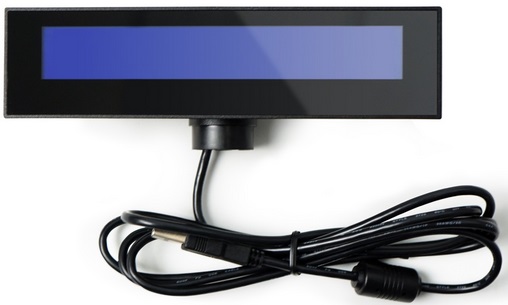 Touch Dynamic ULTRA-CUST-DISPLAY-PB Integrated Rear DISPLAY 2X20 VFD ...