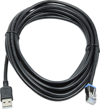 Datalogic 90A052292 Cable, USB, Type-A, External Power, 15 feet