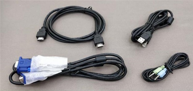 Elo E408193 1.8 meter (5.90 feet) Cable Kit for 03LM Series Monitors ...