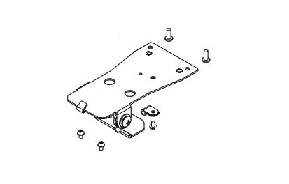 Havis 367-2727-1 Conversion Kit, Low-Profile Standard, Ingenico iPP3XX