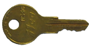 Havis KEY-A Additional Type "A" Key for Havis Rear Locking Stands