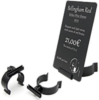 Evolis AC000020 Bottle Neck Tag Holder - 1 Set of 10 Units