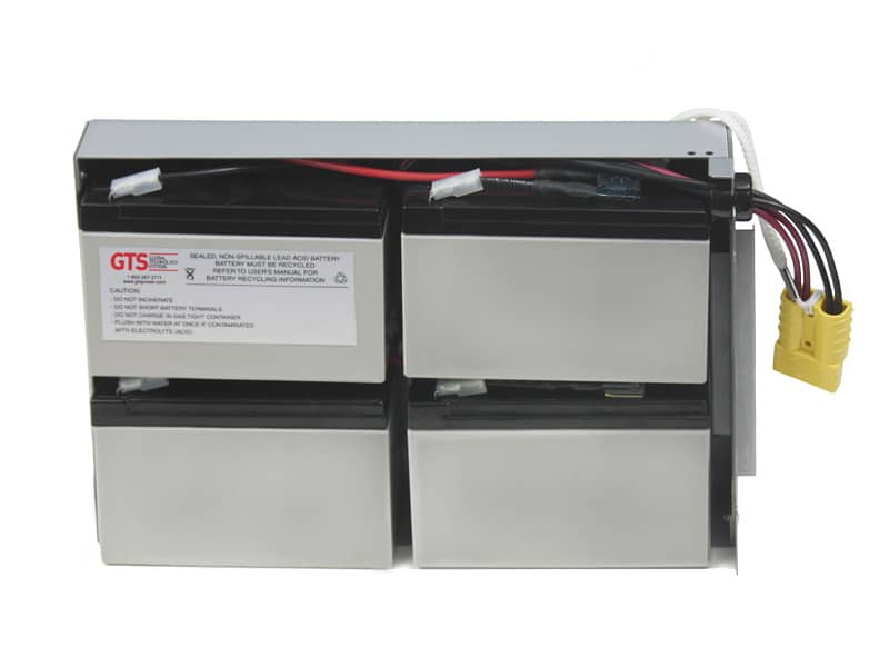 GTS RBC24-GTS UPS Replacement Battery for APC RBC24, Sealed Lead Acid ...