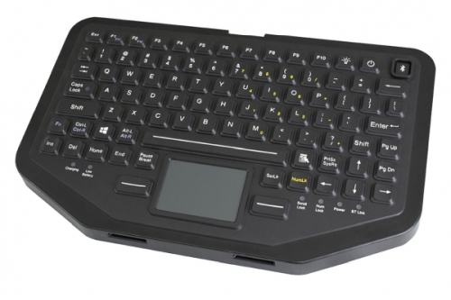 Havis KB-103 Bluetooth Wireless Illuminating Rugged Keyboard