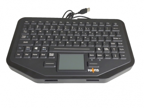 Havis KB-106 Havis Rugged Keyboard with Integrated Touchpad