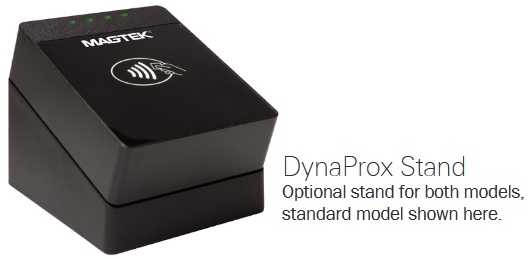 MagTek DynaProx 21078044 Barcode Reader with Stand; USB and RS-232; NFC ...