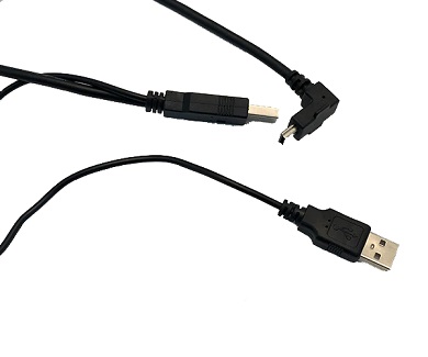 Mimo CBL-USB1-5M-1080-Y 1.5M (4.9') Right Angle USB Y-Cable for Mimo ...