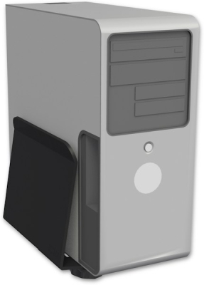 ICW CPU Computer Wall Mount Bracket ICW CPUFF-TB