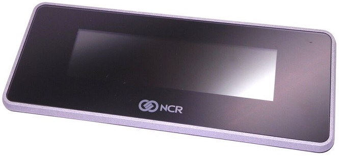 NCR 5977-1000-9090 RealPOS 5977 2X20 Customer Display, Black