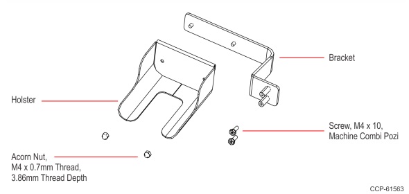 NCR 7360-K801 Kit, Hand Scanner Mount, R6