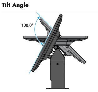 NCR 7772-K400 CP: CX Tilt/Quick Release Pole