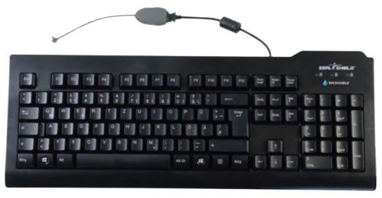 Seal Shield SSKSV208CA Medical Grade Keyboard - Dishwasher Safe ...