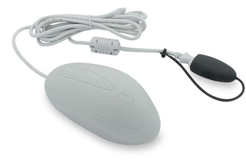 Seal Shield SSWM3 Washable Silicone Mouse Scroll Button, Silicone White ...