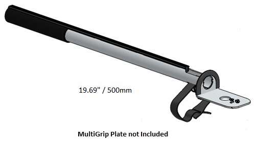 SpacePole DTS103-02 Drive Through Payment Paddle Extension Arm, 19 Inch ...