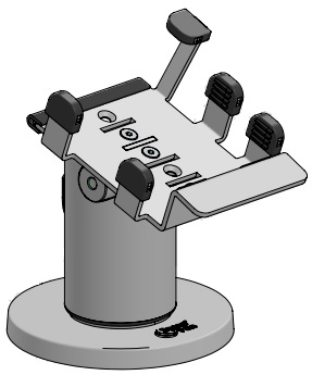 SpacePole PAX920-LD-MN-02 PAX A920 Payment Terminal DuraTilt Mount