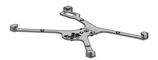 SpacePole SPXF21905-02 X-Frame for Apple iPad Air (4th Gen) 10.9" (2020)