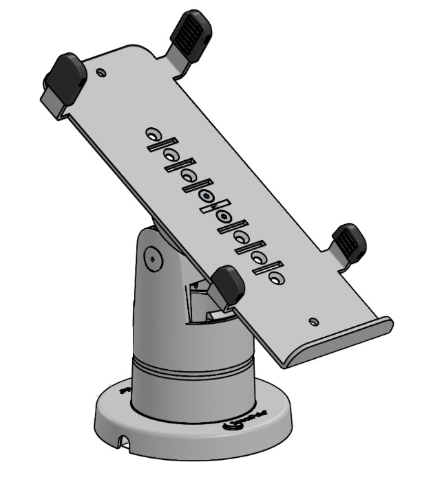 SpacePole SUN101-S-MN-02 SpacePole Stack with MultiGrip Plate for Sunmi ...