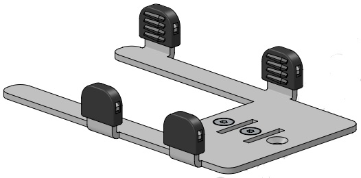 SpacePole SUN104-MN-02 Sunmi P2 Mini MultiGrip (no Handle)