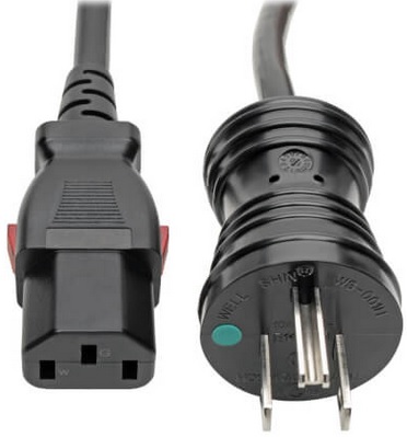 Tripp Lite P006-025-HG15 Hospital-Grade Power Cord, NEMA 5-15P to C13 ...