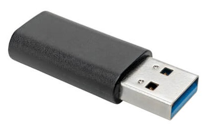 Tripp-Lite U329-000 USB-C Female to USB-A Male Adapter, USB 3.0