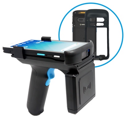 Unitech 5500-900094G EA630 UHF Gun Grip for EA630 with Protective Boot Case