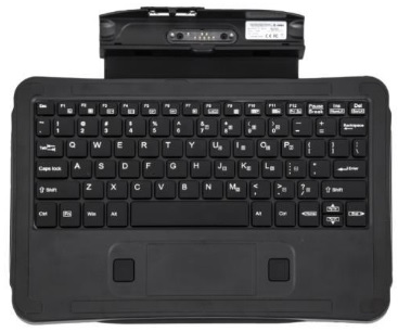 Zebra 420097 Keyboard, L10 Rugged Backlit IP65 Companion Keyboard, DE
