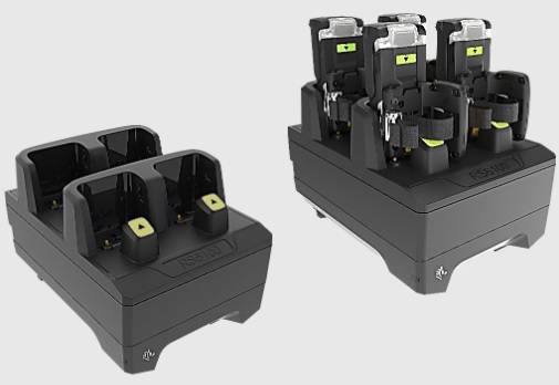 Zebra CRD-RS61-4SCHG-01 RS61004-Slot Ring Scanner Charger, Allows ...